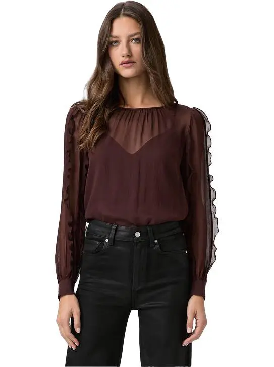 Paige Isabel Blouse - Natural