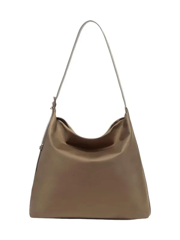 ORYANY Sophia Nylon Shoulder Bag - Dark Beige