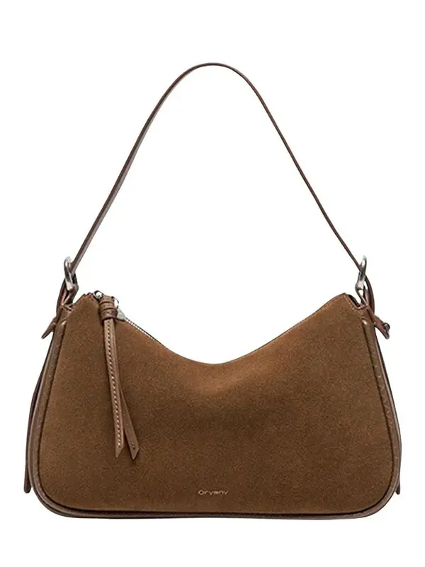 ORYANY Small Leather Shoulder Bag - Cappuccino