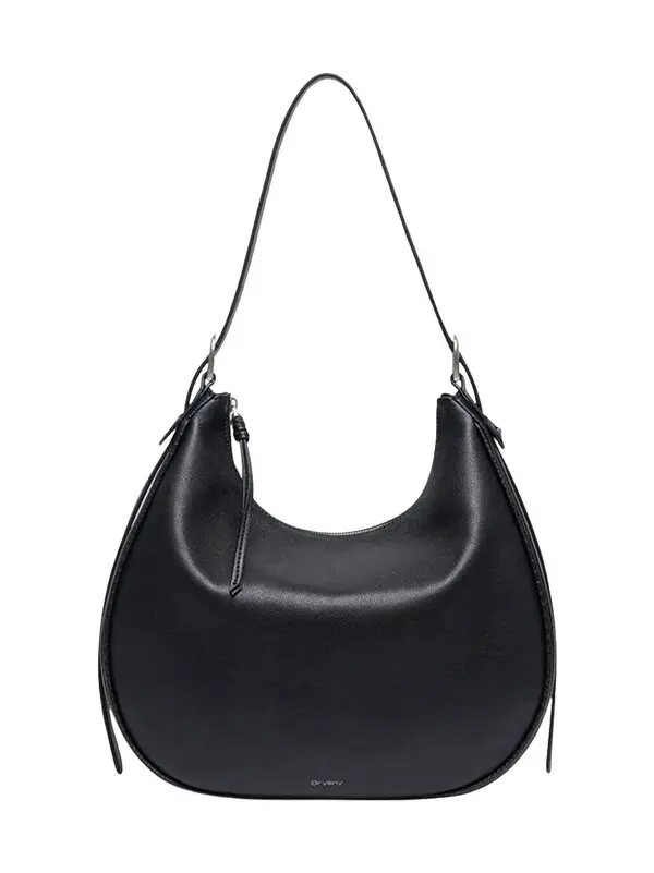 ORYANY Lauren Leather Shoulder Bag - Black