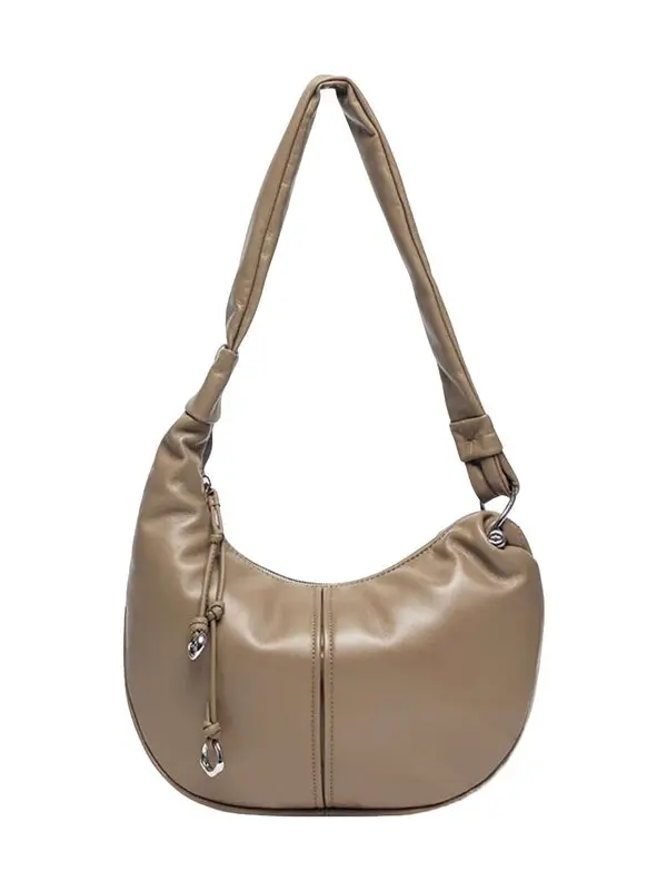 ORYANY Becca Leather Shoulder Bag - Light Khaki