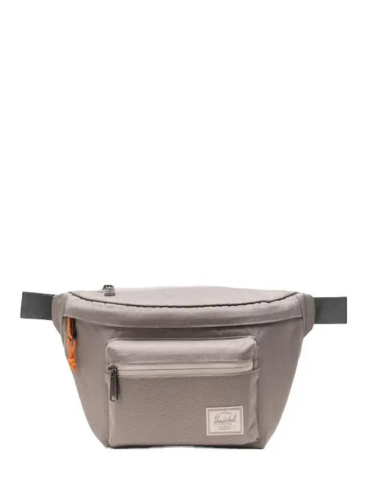 Herschel Supply Co. Pop Quiz Recycled Canvas Belt Bag - Morning Dove/dark Shadow