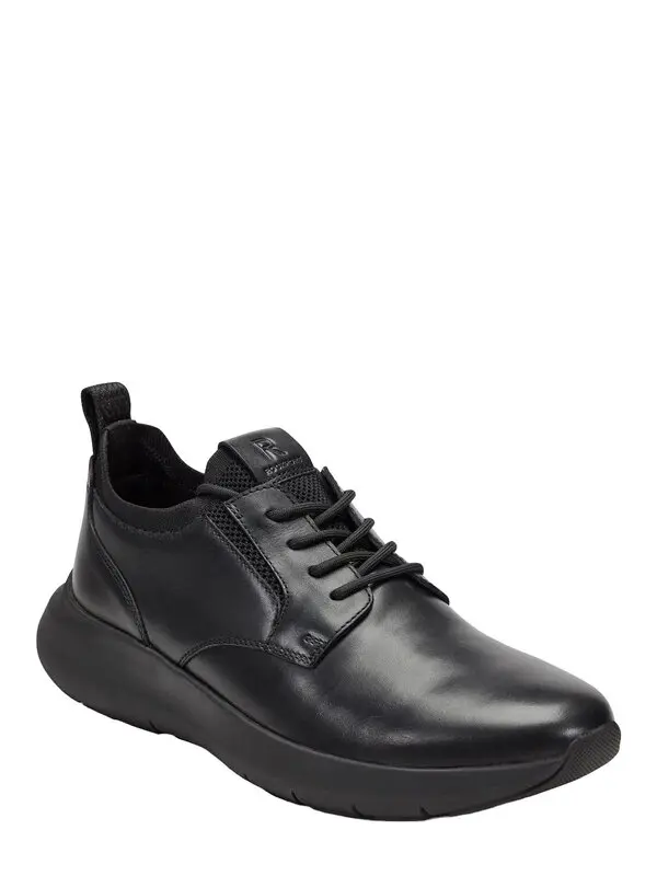 Rockport Jonston Leather Sneaker - Black