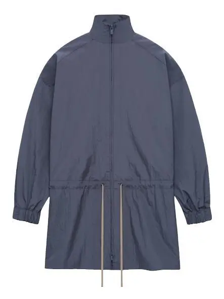 Fear Of God Essentials Ripstop Mockneck Anorak - Marine