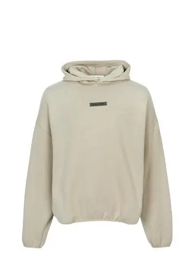 Fear Of God Essentials Modern Fleece Hoodie - Heather Stone