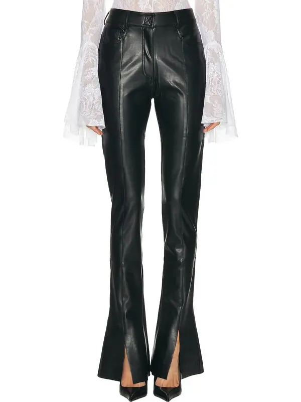 Norma Kamali Spat Flare Pant - Black