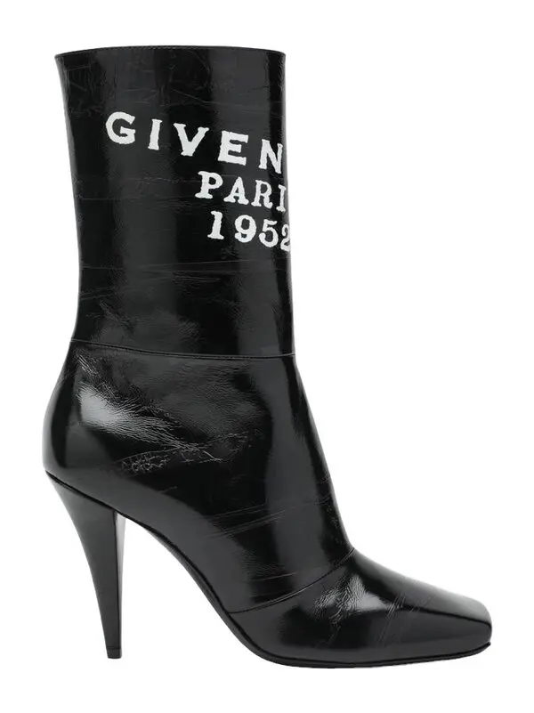 Givenchy Tape Ankle Boots - Black