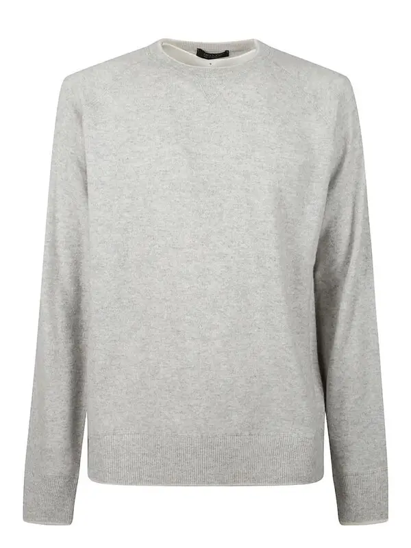 ARAGONA Cashmere Sweatshirt - Grey