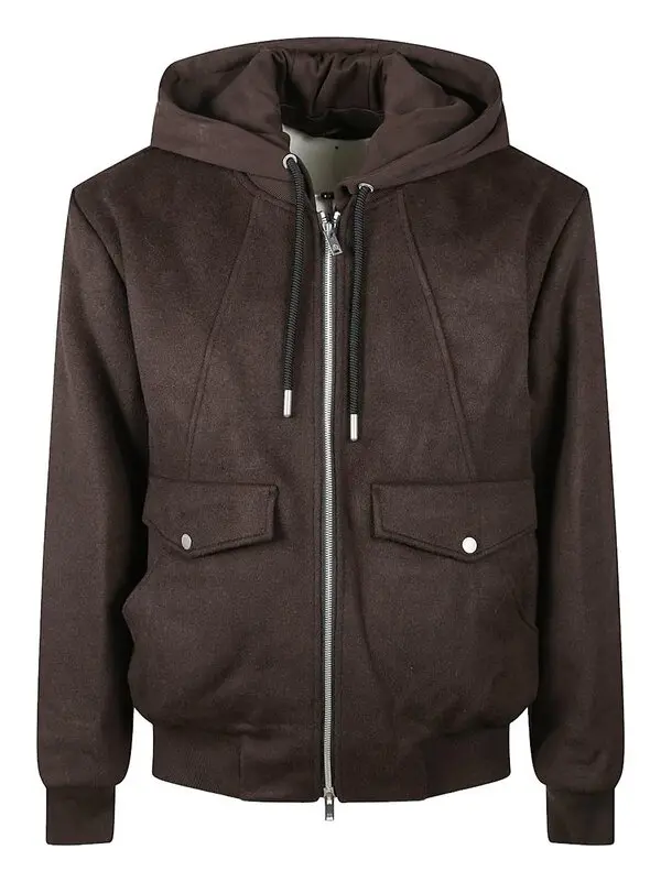Moose Knuckles Elington Bomber Jacket - Brown