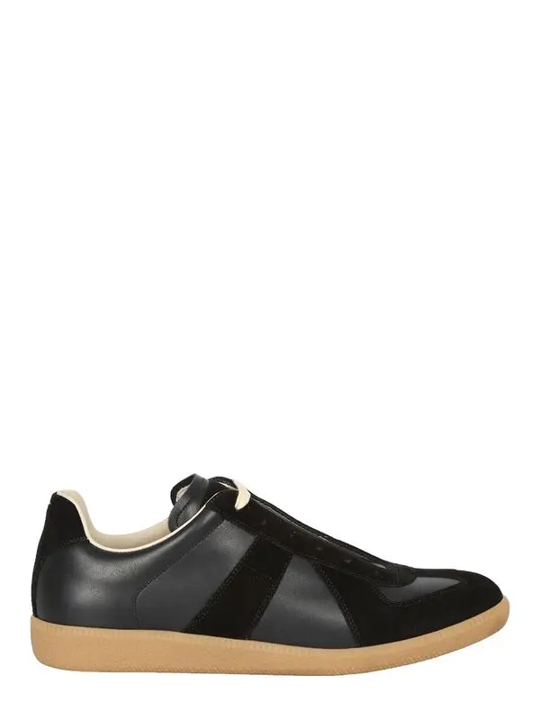 MAISON MARGIELA Lace-up Sneakers - Black