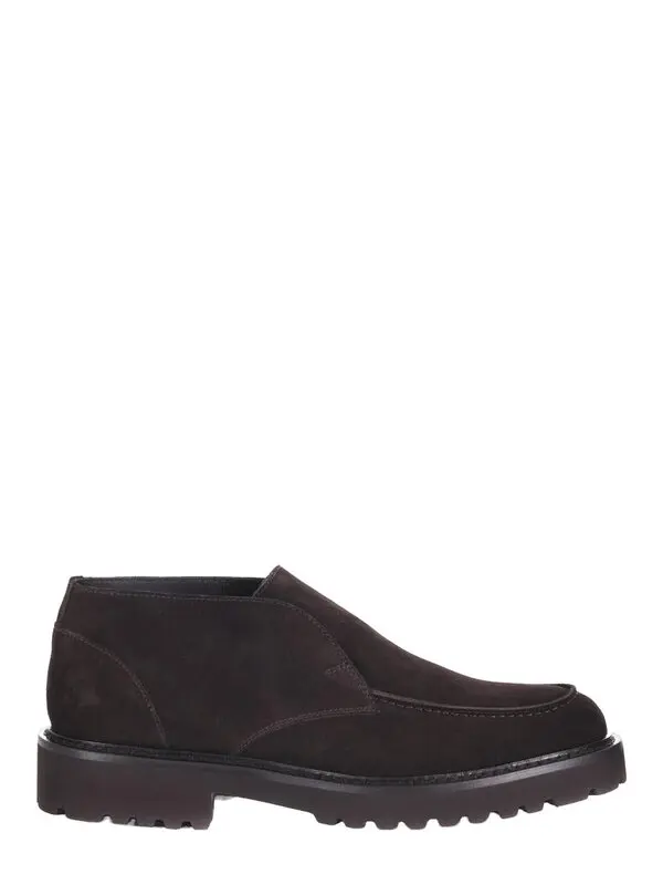 DOUCAL'S Suede Ankle Boots - Brown