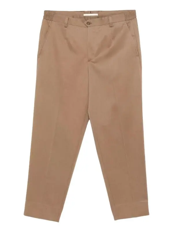 BRIGLIA 1949 Button Trousers - Brown