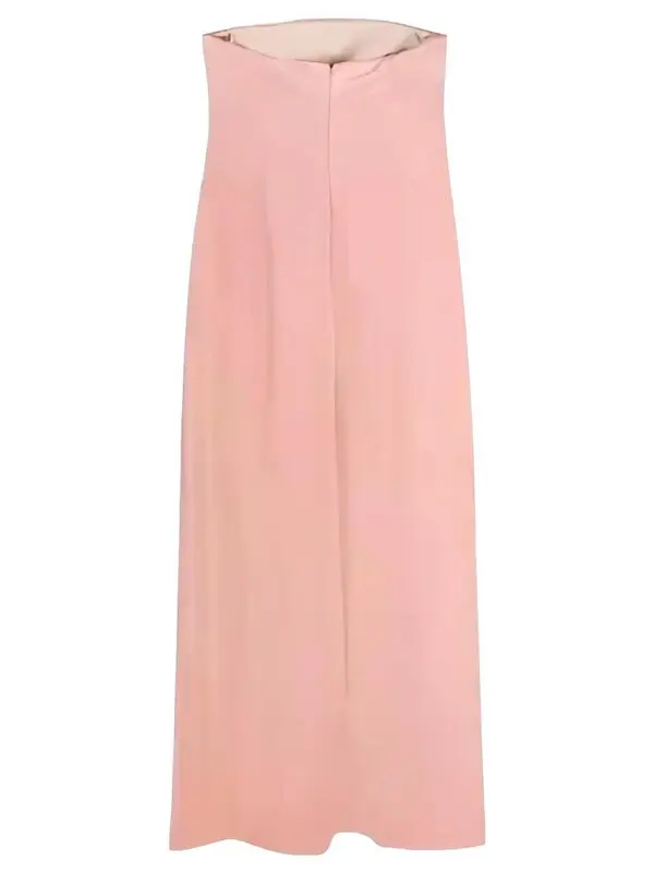 Philosophy Di Lorenzo Serafini Satin Midi Dress - Pink
