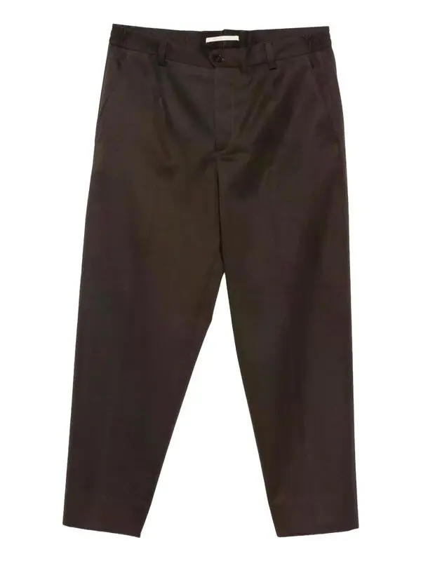 BRIGLIA 1949 Button Trousers - Brown