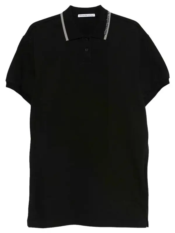 Alexander Wang Polo Mini Dress - Black