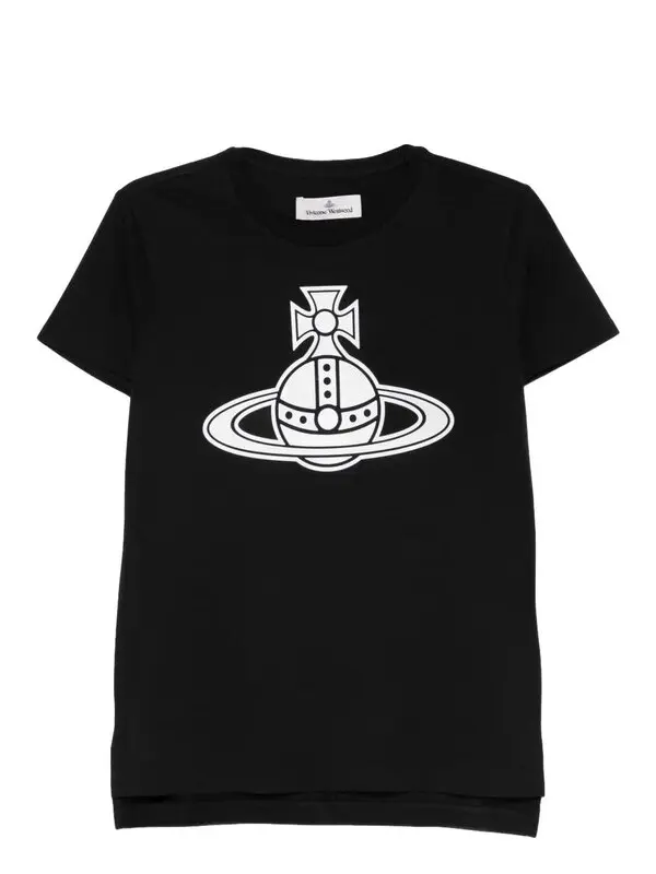VIVIENNE WESTWOOD Orb Graphic T-shirt - Black