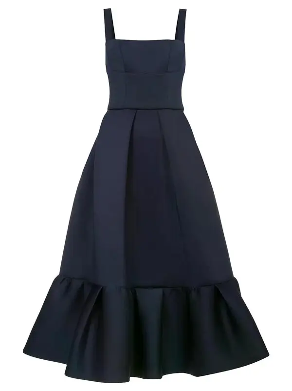 Rachel Gilbert Cora Midi Dress - Blue