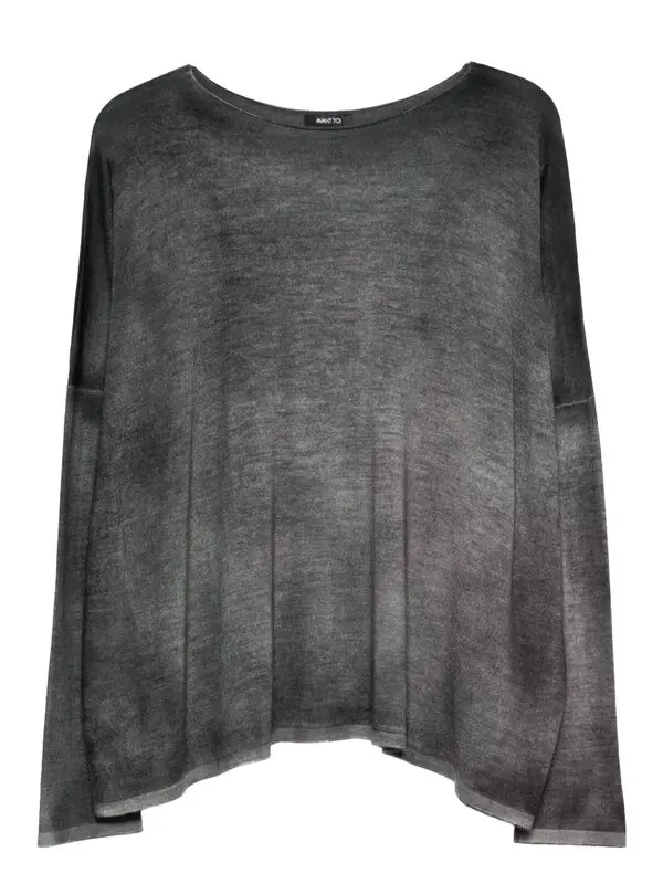 Avant Toi Long-sleeve Top - Grey