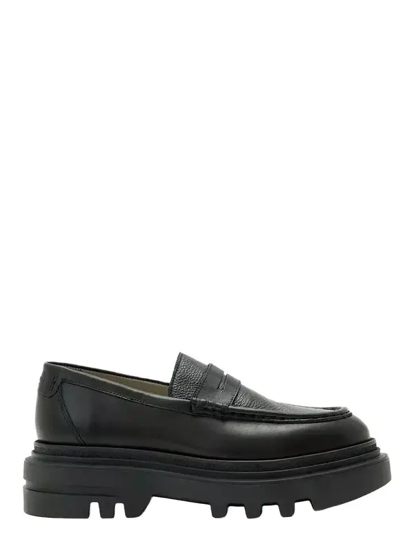 ALLSAINTS Lug-sole Penny Loafers - Black