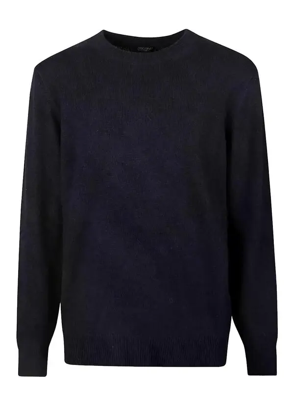 ARAGONA Cashmere Crewneck Sweater - Blue