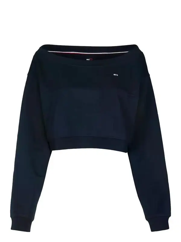Tommy Hilfiger Off-shoulder Knitwear - Blue