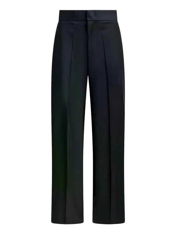 SA SU PHI Pleated Trousers - Blue