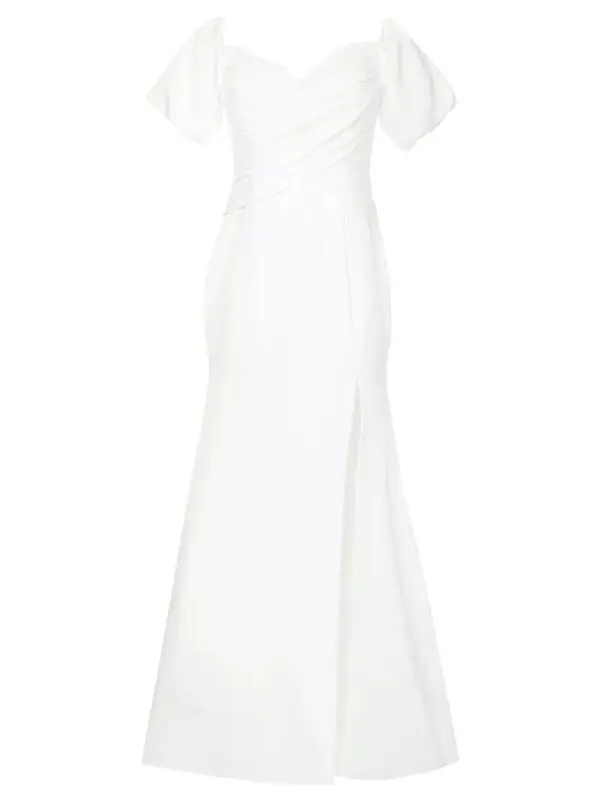 Rachel Gilbert Amalia Gown - White