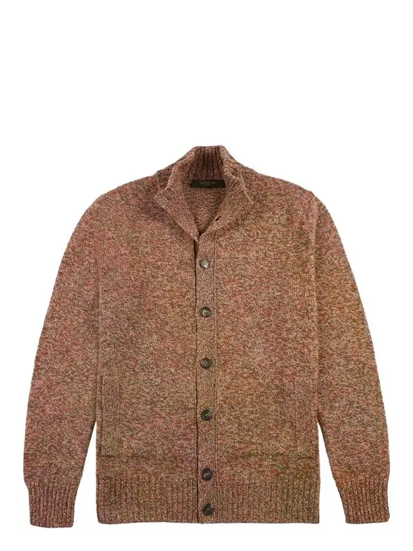 ZANONE Geelong Wool Cardigan - Brown