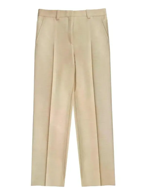 Incotex Concealed-fastening Trousers - Neutrals