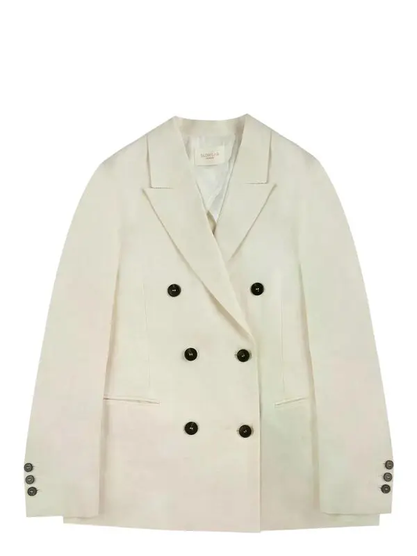 Montedoro Double-breasted Blazer - Neutrals