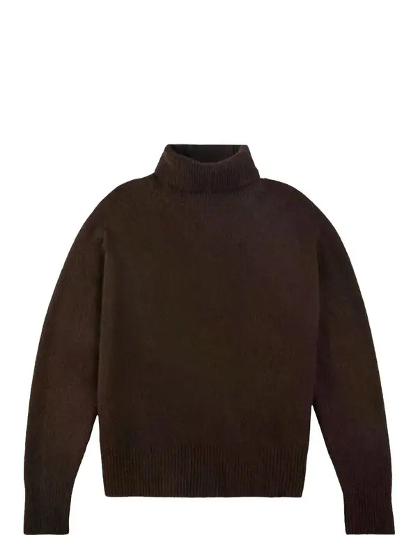 ZANONE High-neck Sweater - Brown