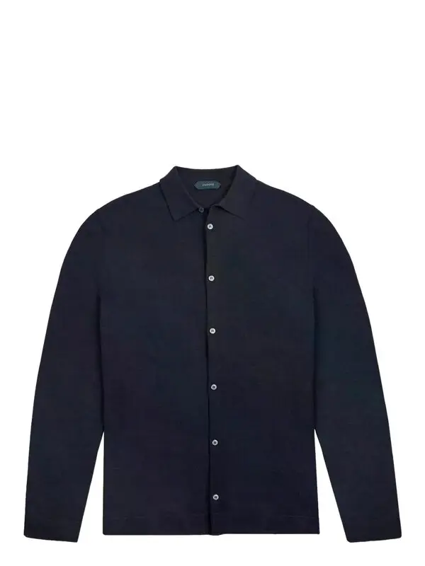 ZANONE Long-sleeves Shirt - Blue