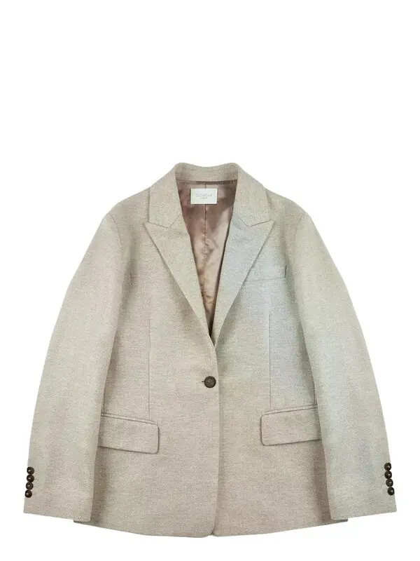 Montedoro Buttoned Jacket - Neutrals