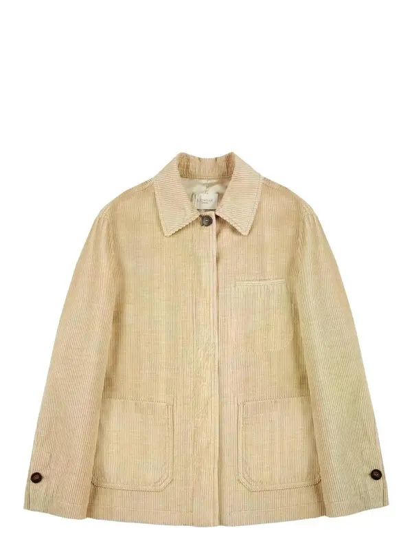 Montedoro Corduroy Blouson Jacket - Neutrals