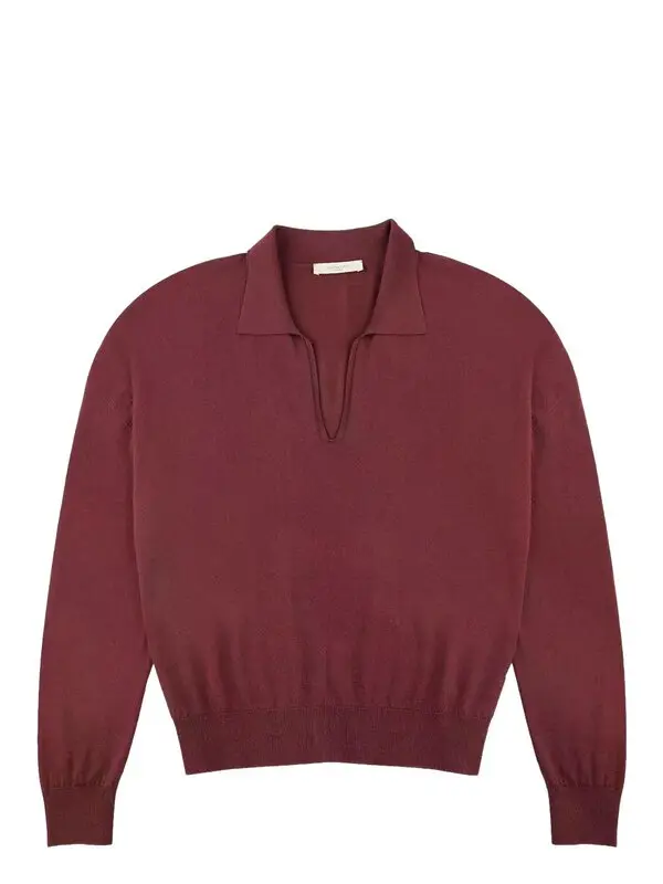 ZANONE V-neck Sweater - Red