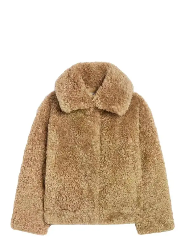Apparis Collins Faux Fur Coat - Neutrals