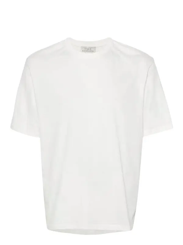 Studio Nicholson Jersey Short-sleeve T-shirt - White