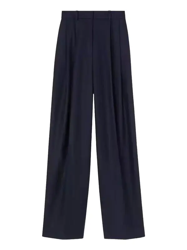Loro Piana Pleated Trousers - Blue