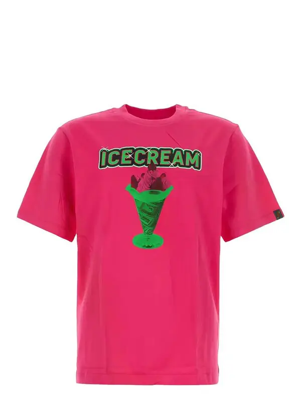 ICECREAM Graphic T-shirt - Pink