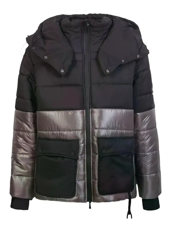 MAUNA KEA Flap-pocket Padded Jacket - Black
