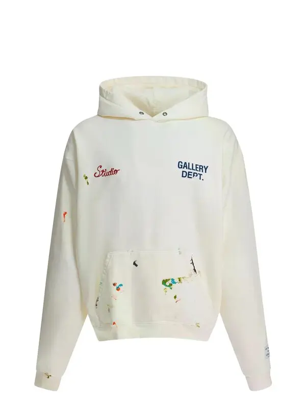 GALLERY DEPT. Graphic-print Hoodie - Neutrals