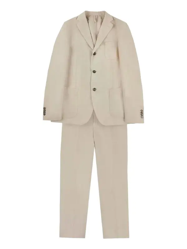 SLOWEAR Single-breasted Incotex Suit - Neutrals