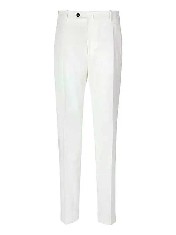 BERWICH Pleated Front Trousers - White