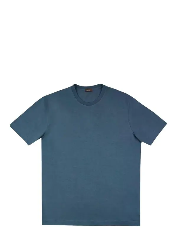 ZANONE Cotton T-shirt - Blue