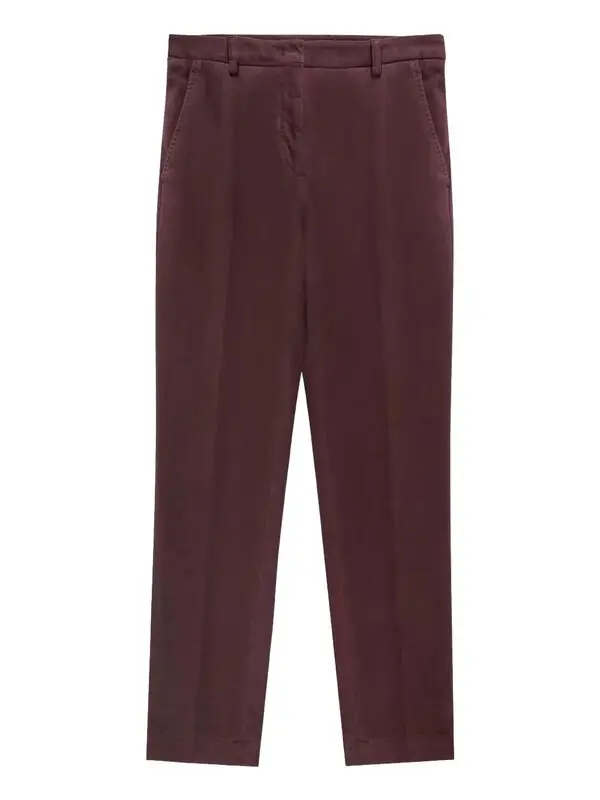 Incotex Slim Trousers - Purple