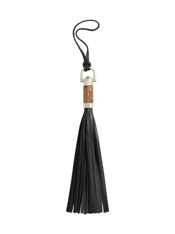 Ralph Lauren The Tassel Bag Charm - Black