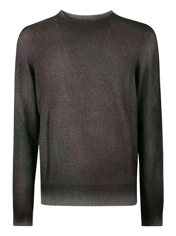ARAGONA Crew-neck Sweater - Grey