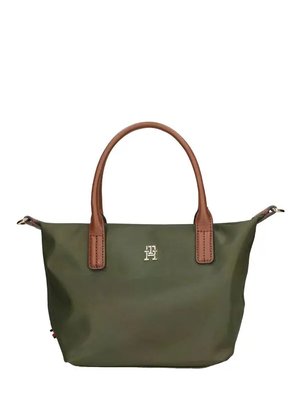 Tommy Hilfiger Webbing Tote Bag With Logo Plaque - Green