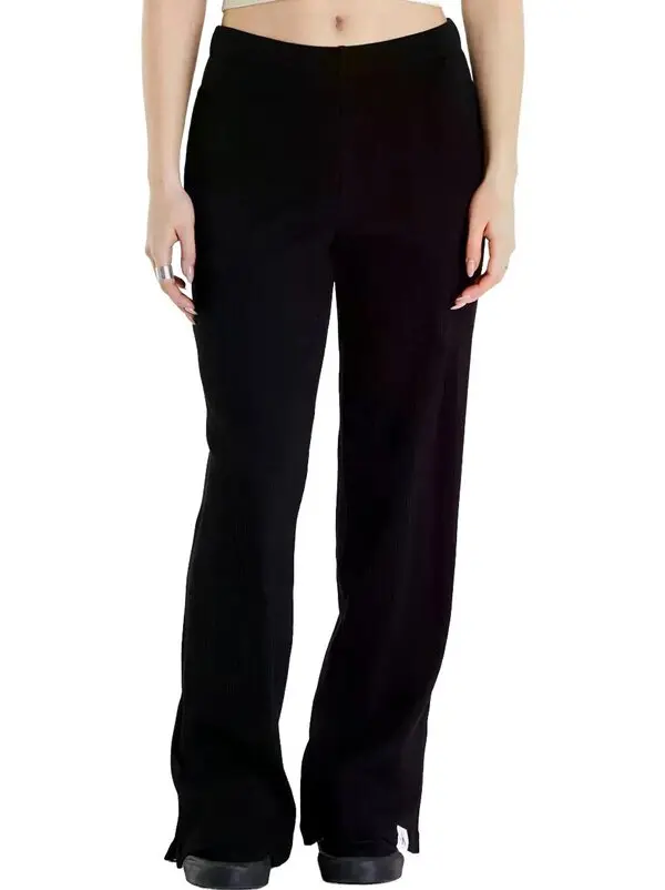 Calvin Klein Ribbed Trousers With Pockets - Black