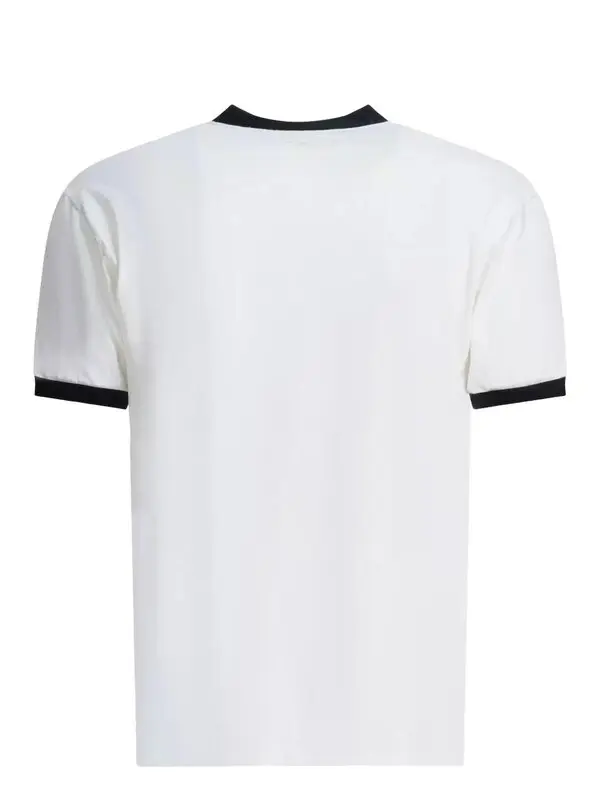 Kapital Graphic Ringer T-shirt - White